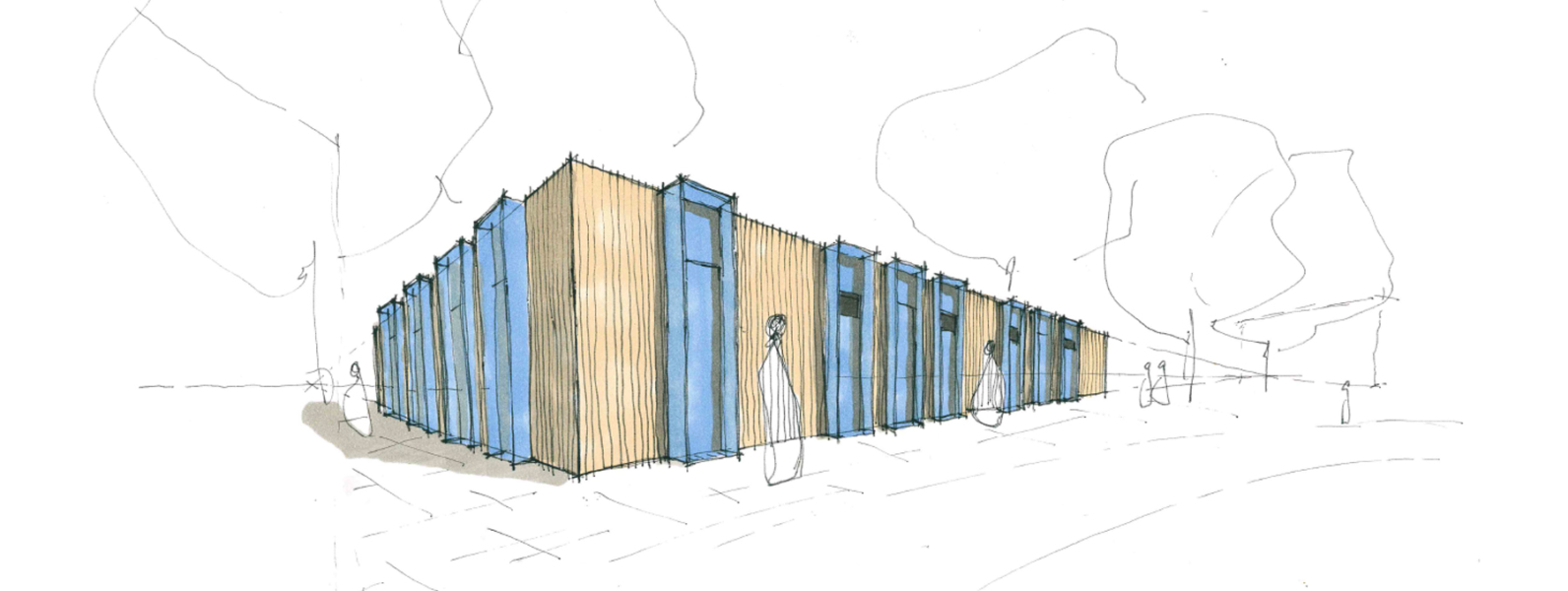 New building: Changing rooms in modular construction | SHA Scheffler ...
