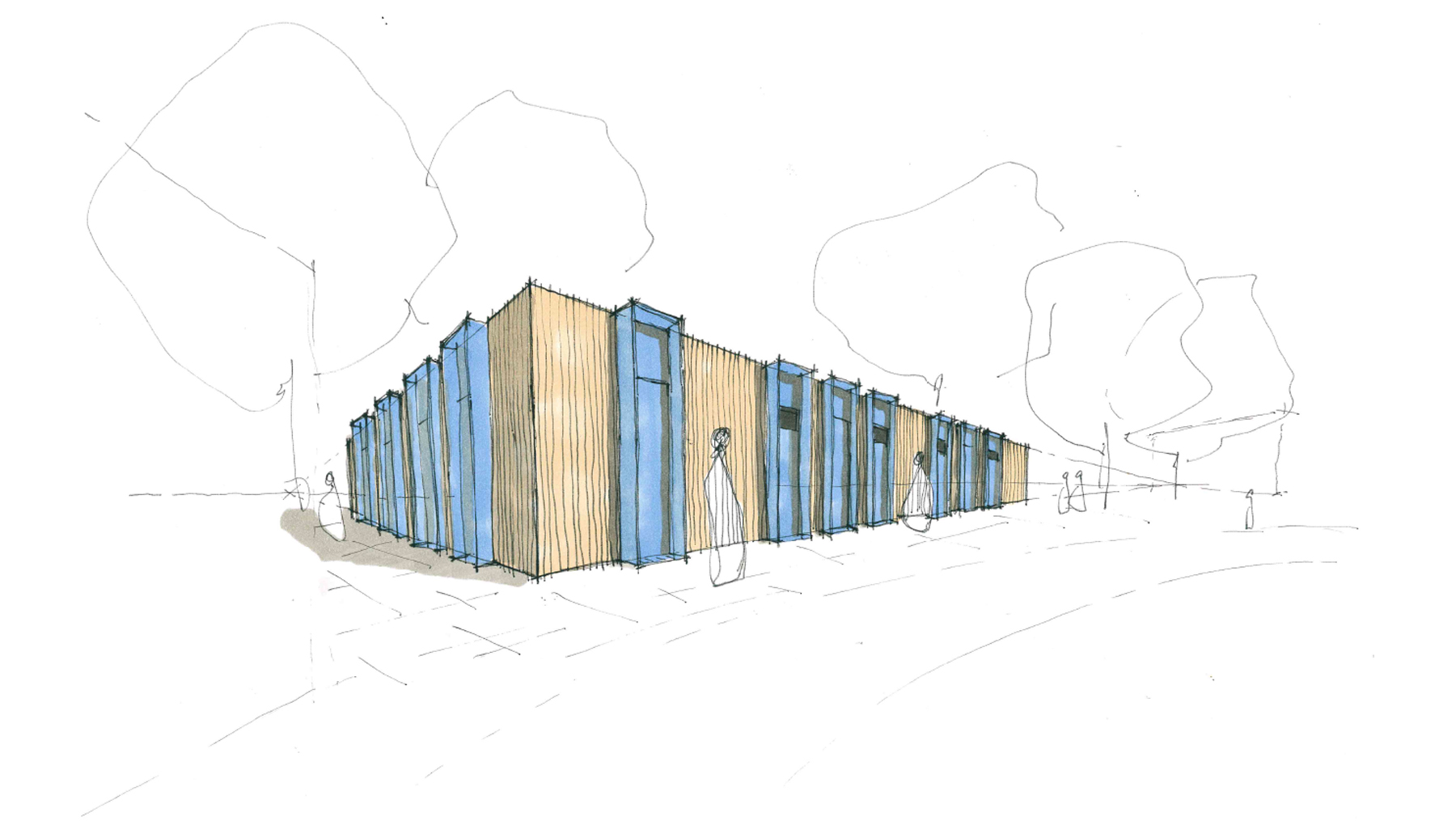 New building: Changing rooms in modular construction | SHA Scheffler ...